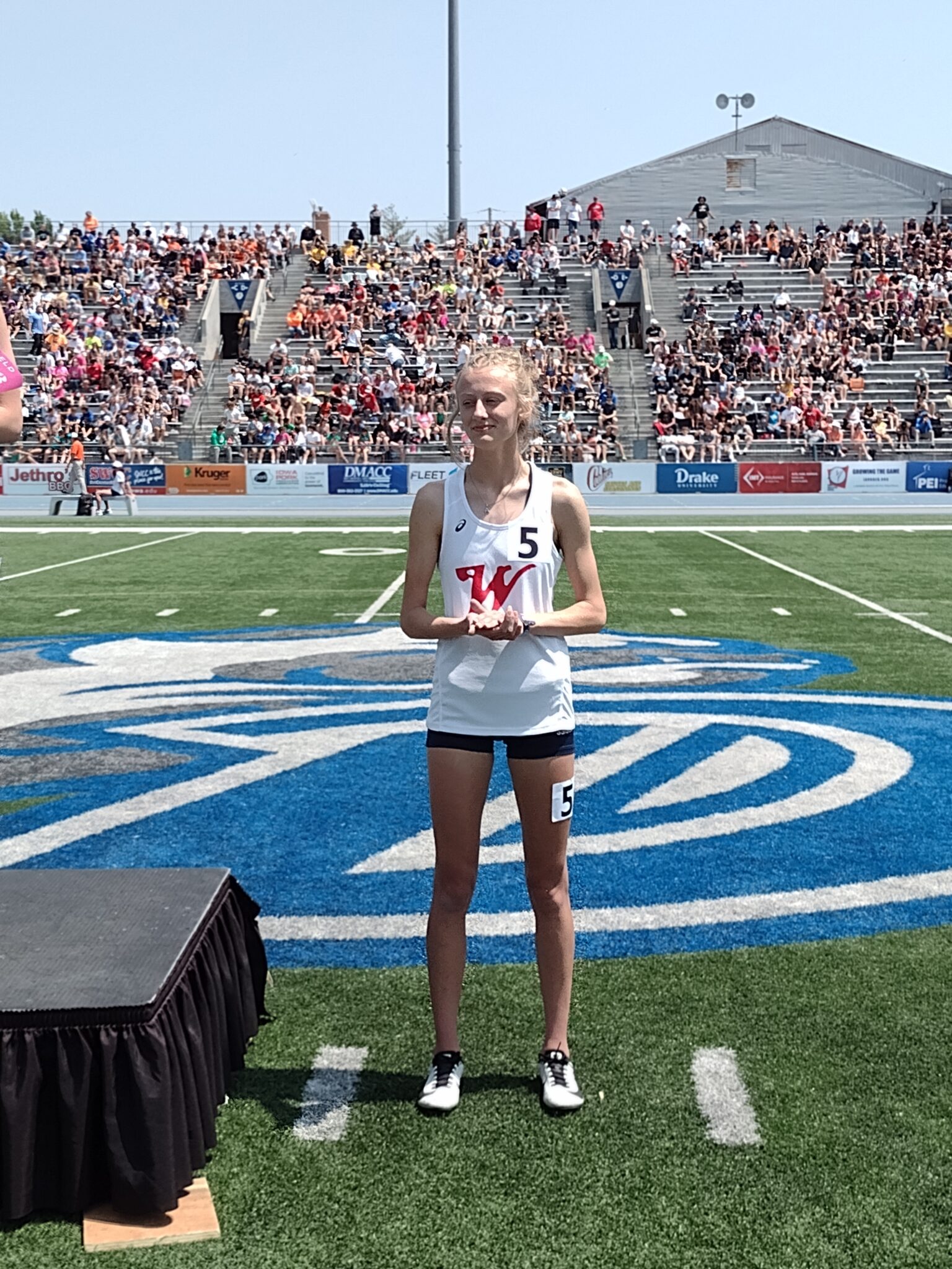 Alta Aurelia's Allison Watts after 3rd place finish at state in girls ...