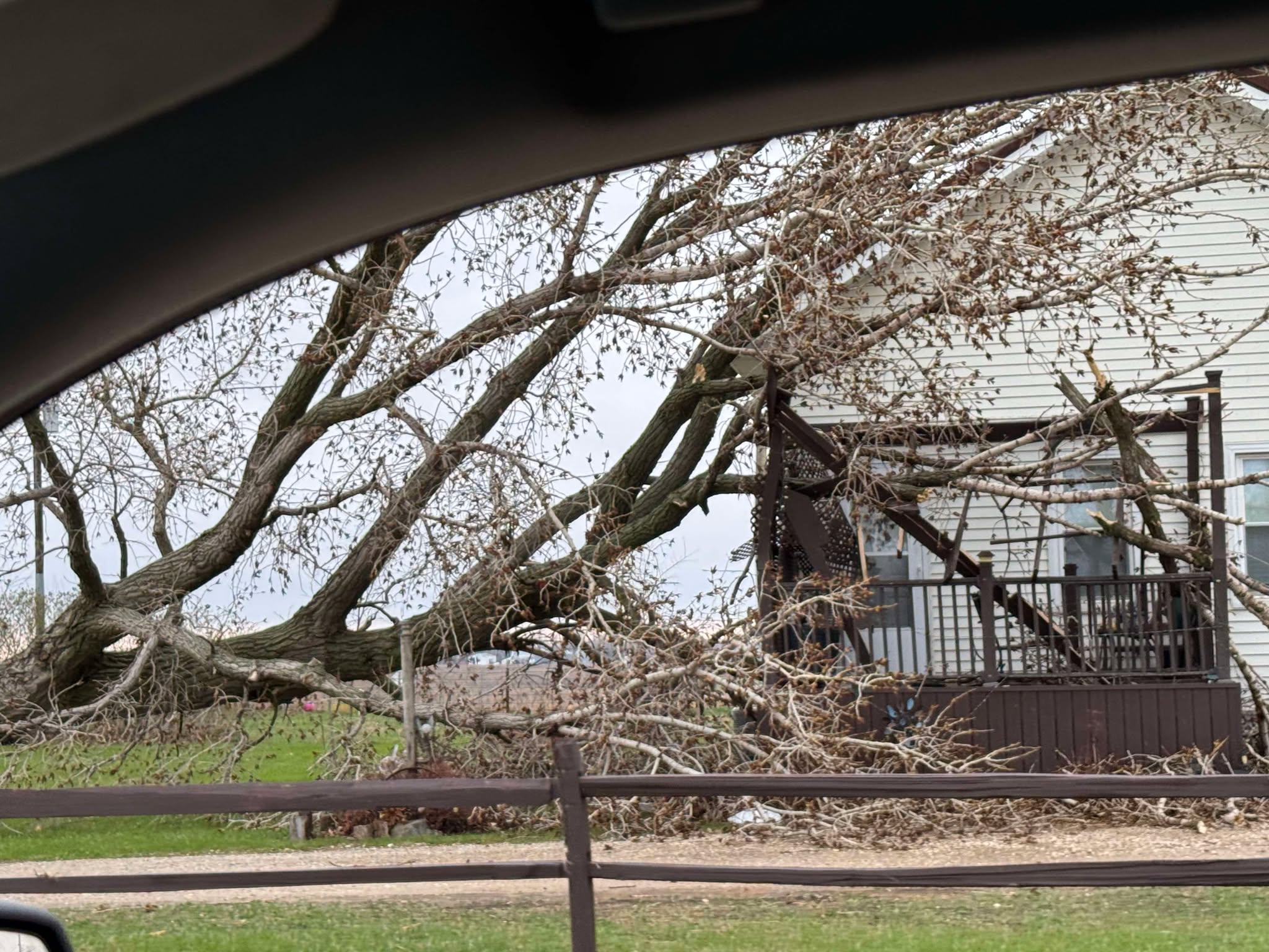 Images of Overnight Severe Weather Damage in and Around Storm Lake ...