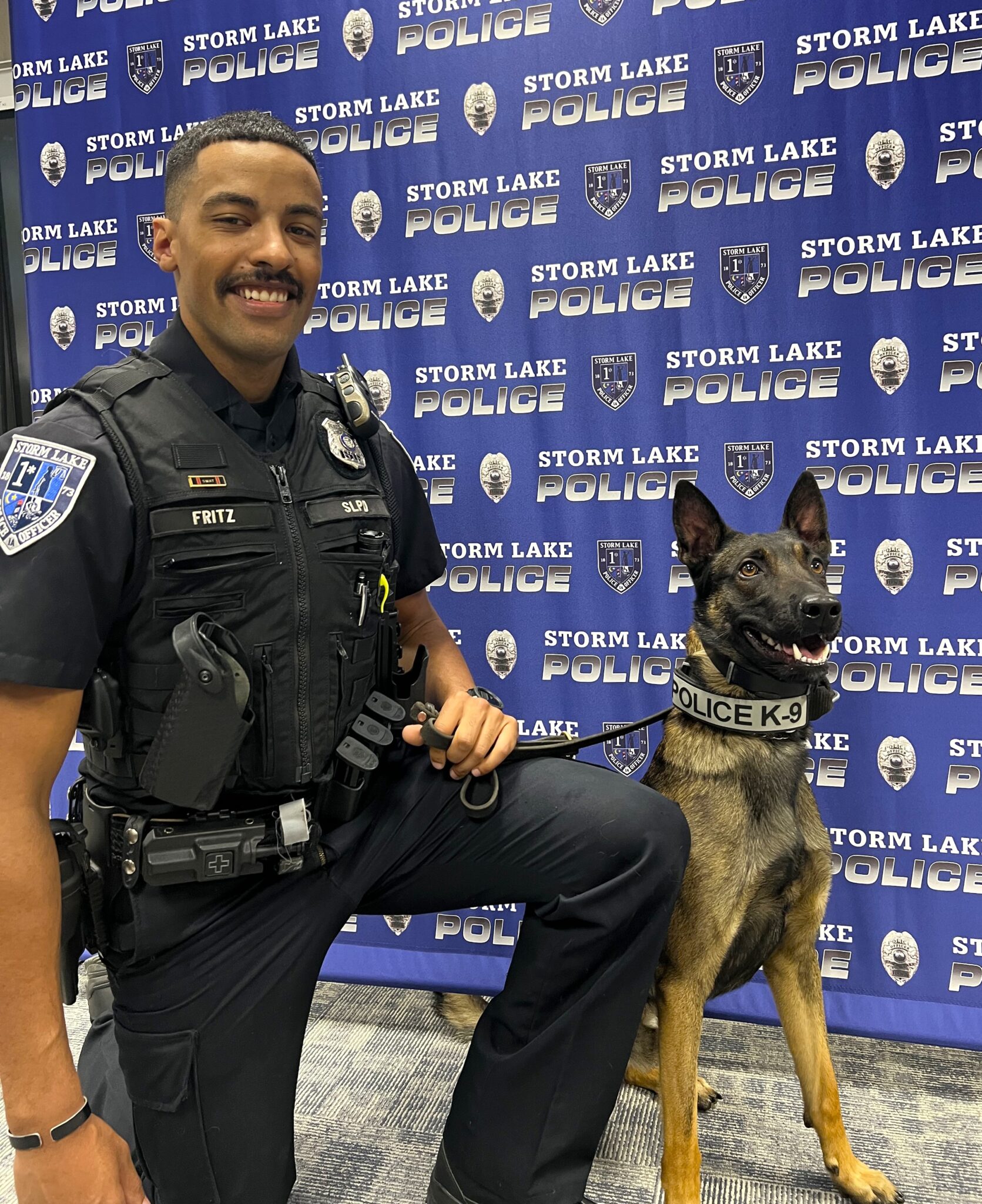 Storm Lake Police Department Swears In New K9 Officer - Storm Lake Radio